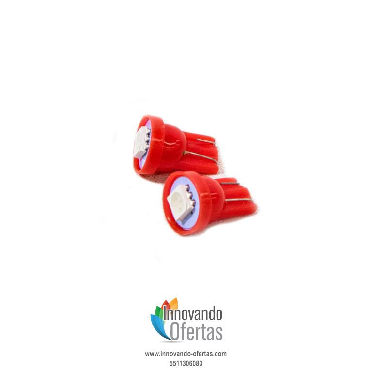 FOCO PELLIZCO 1 LED JGO COLOR ROJO UNIVERSAL - En Innovando Ofertas®